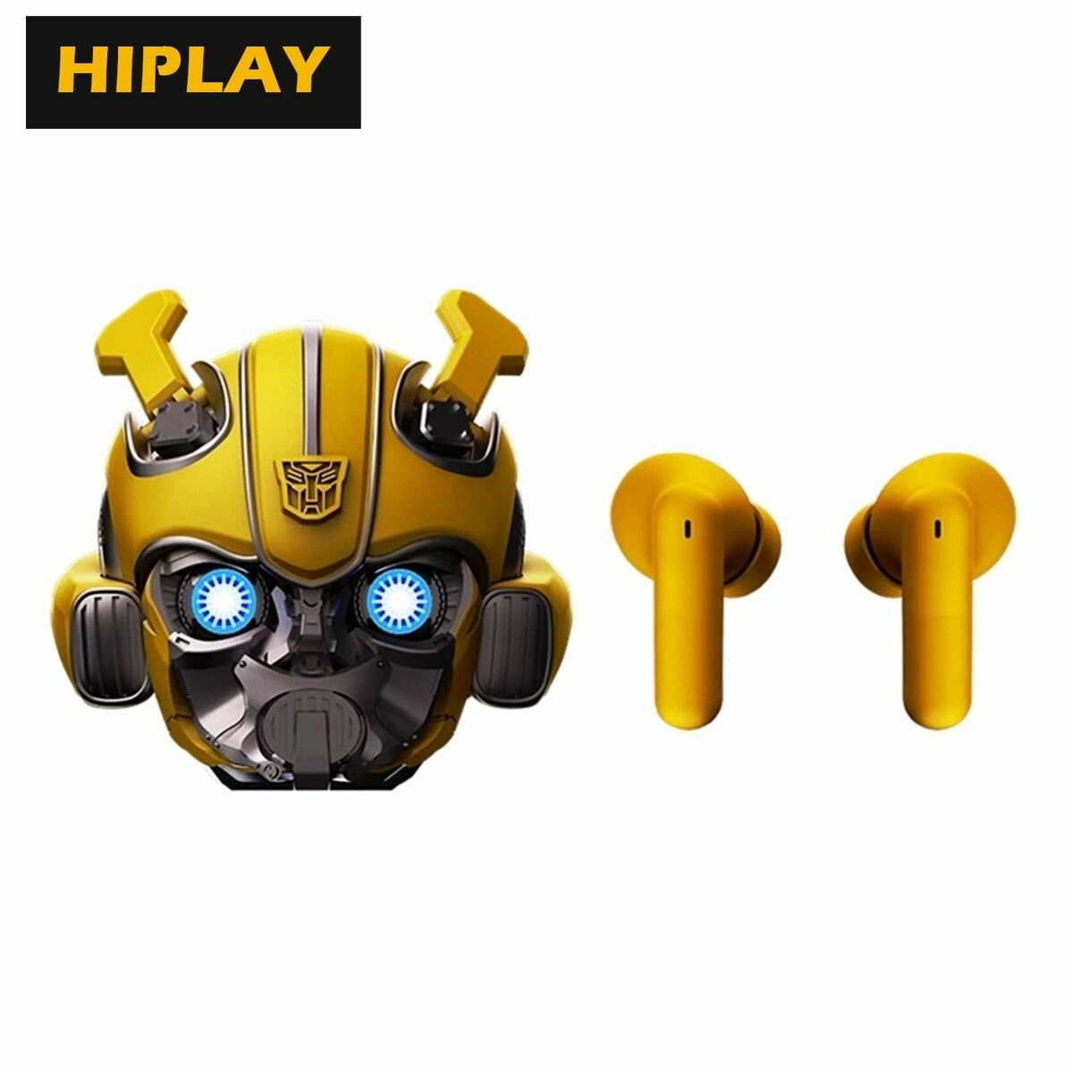 HiPlay Killerbody Alloy Bumblebee Настоящие беспроводные наушники - Желтый