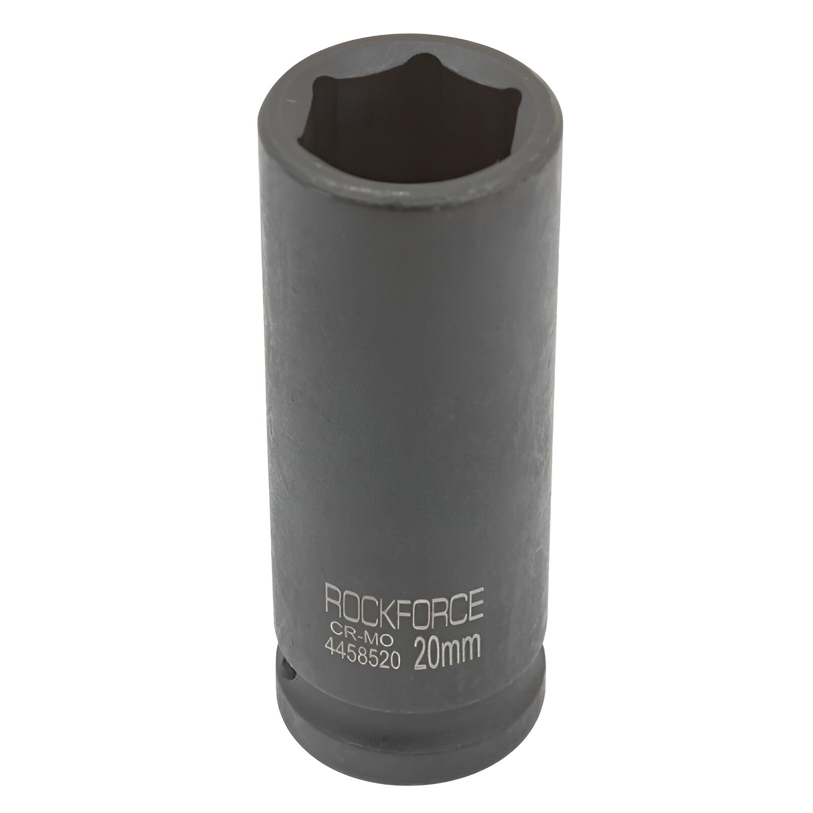 Головка ударная Rockforce RF-4458520, глубокая, 6-гранная, 20 мм, 1/2"DR