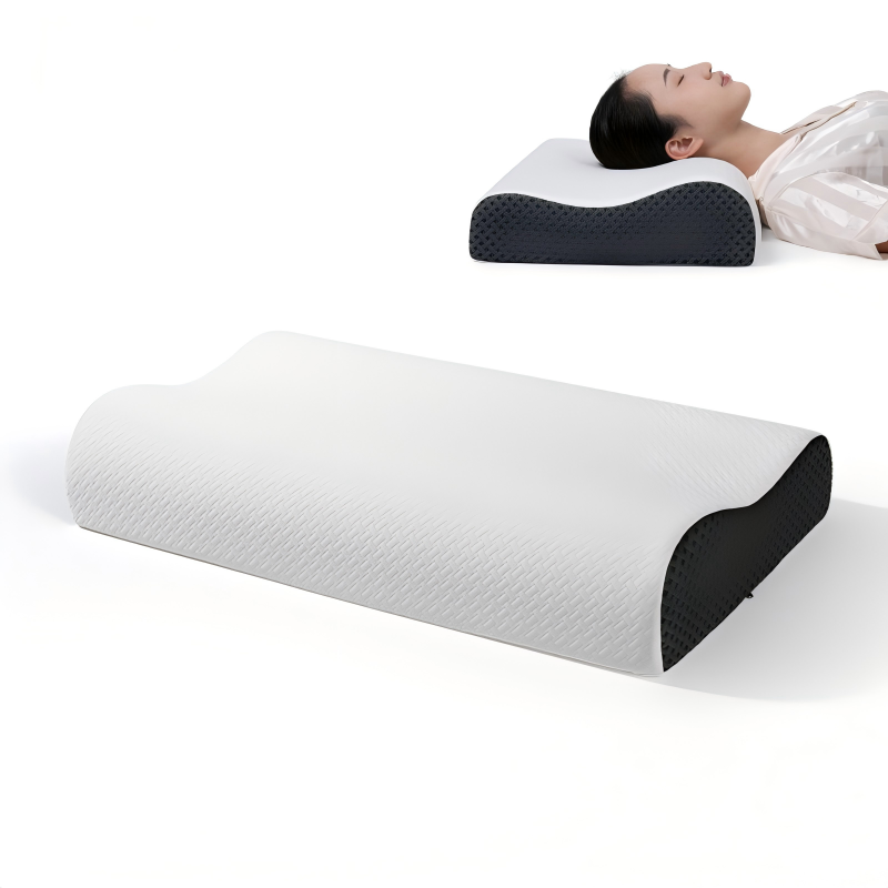 Подушка ортопедическая, Memory Foam, с эффектом памяти, средней жесткости, 60х35 см