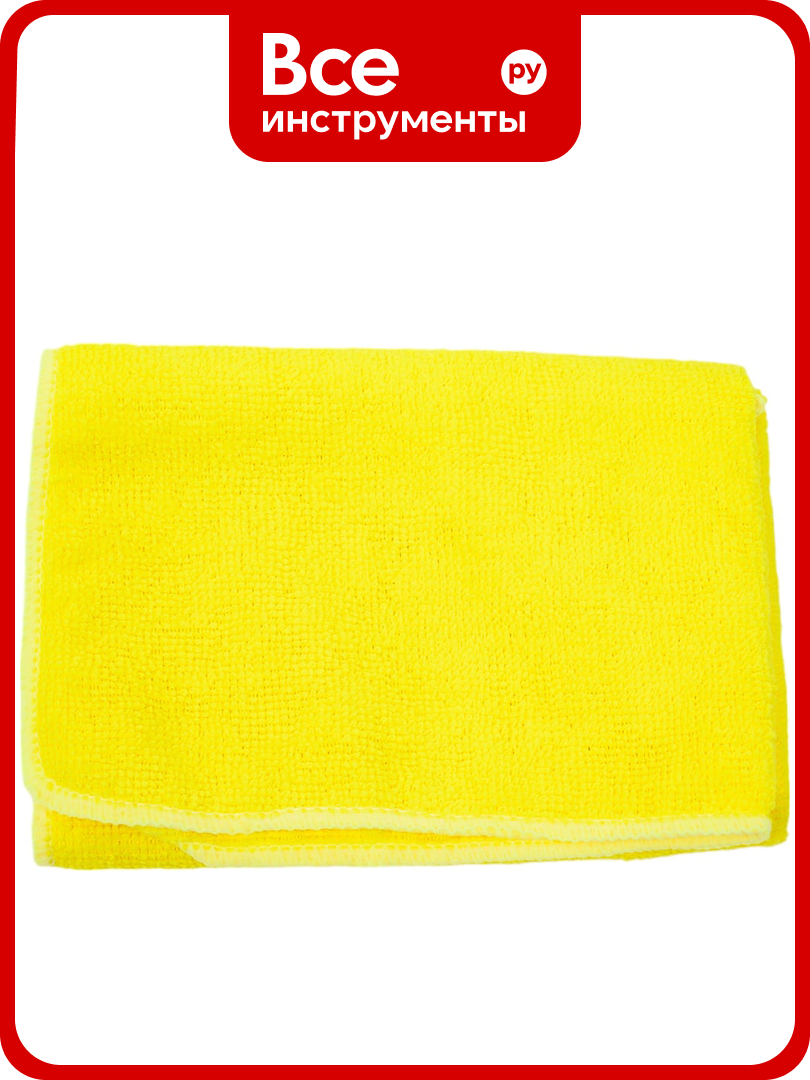 Салфетка из микрофибры A-VM 35x40 см, желтая SR4042