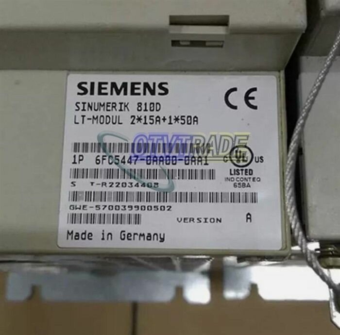 Модуль Siemens CPU CCU3.4 6FC5410-0AY03-1AA0+6FC5447-0AA00-0AA1