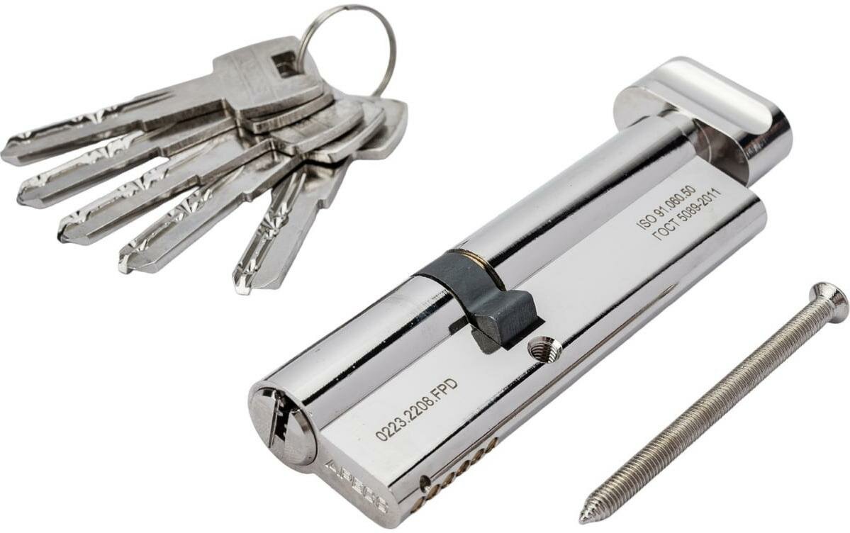 APECS Цилиндровый механизм SM-100/40/60C/-C-NI 23178