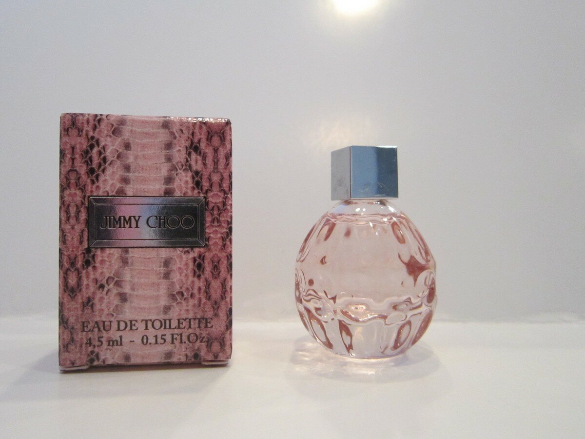 Jimmy Choo Eau de Toilette 4.5 мл туалетная вода для женщин, цветочно-фруктовый аромат