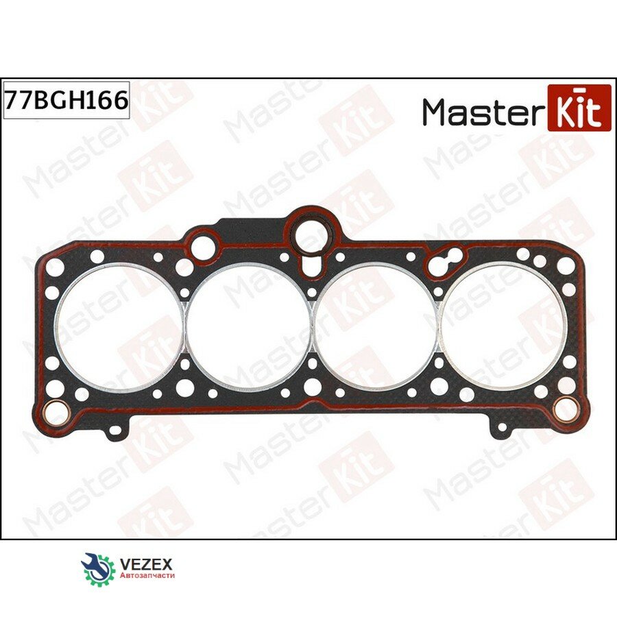 MASTERKIT 77BGH166 Прокладка ГБЦ VAG AAC, PD 77BGH166