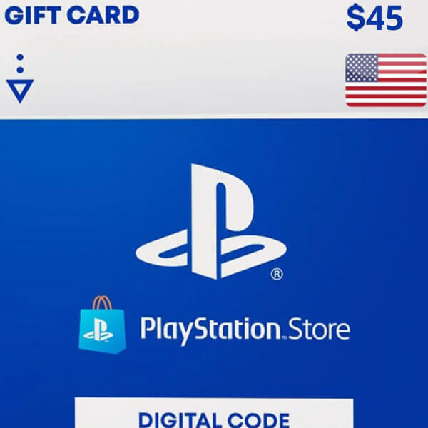 PlayStation Network Card PSN 45 USD (USA) (Playstation; PC; Регион активации США)