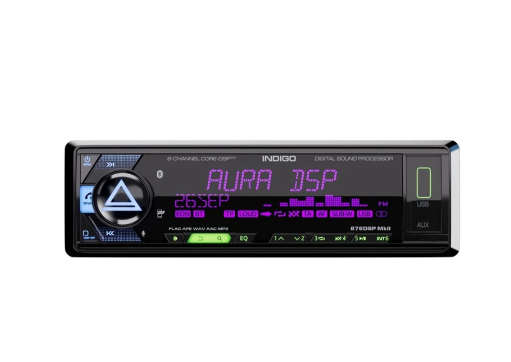 Автомагнитола Aura Indigo-876DSP MKII