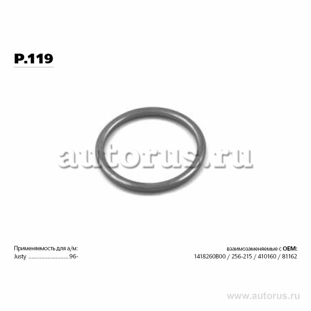 Прокладка кольцо глушителя TRANSMASTER P.119