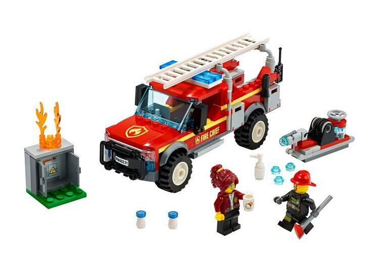 Конструктор LEGO City Fire Response Truck 60231, 300 деталей