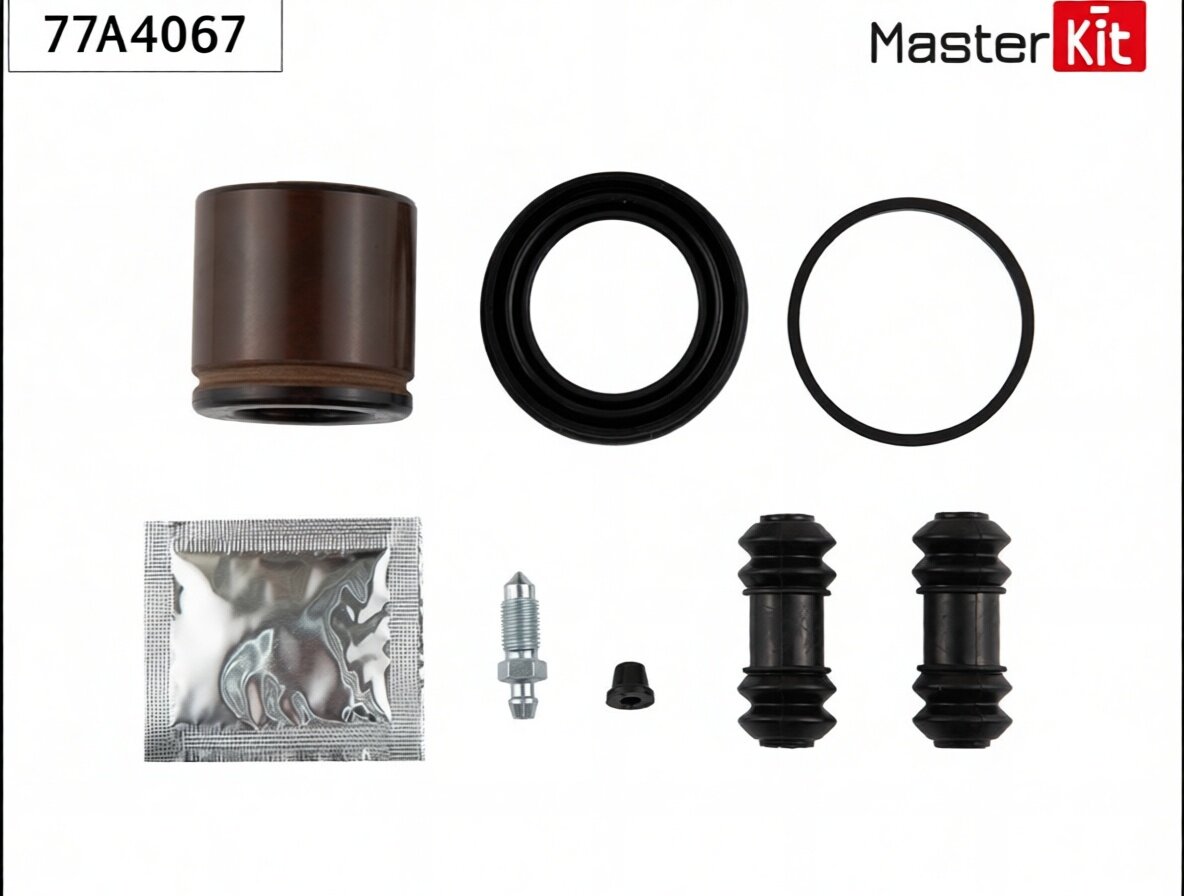 Ремкомплект тормозного суппорта + поршень KIA SPORTAGE 04-94-08-03 77A4067 MasterKit арт. 77A4067