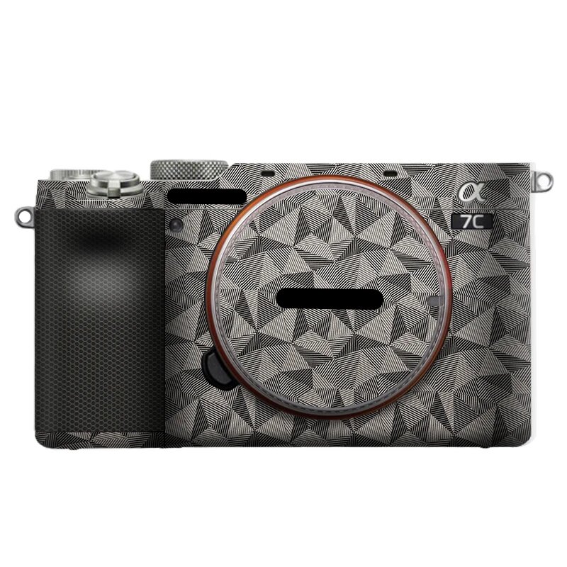 HineFilm наклейка для Sony Alpha A7C Серый, Nordic Titanium
