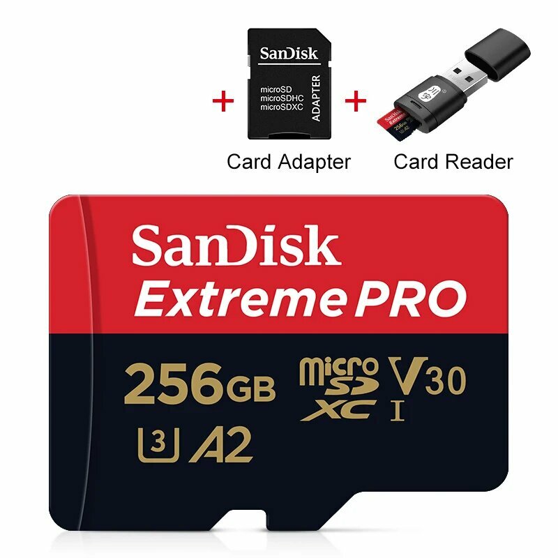SanDisk Extreme microSDXC 32 ГБ 256GB Extreme Pro