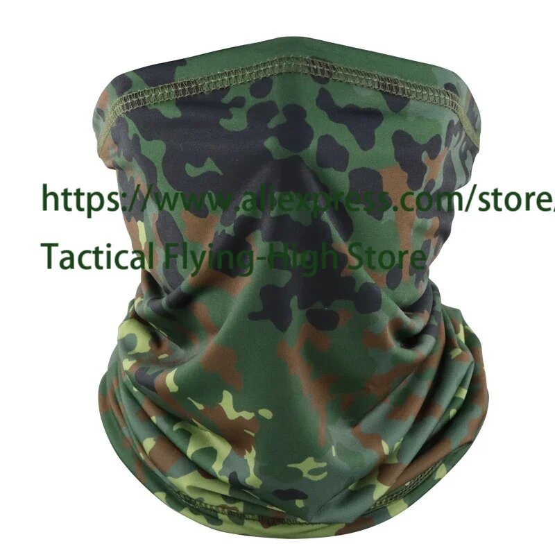 Камуфляжный бафф Flecktarn Jungle, цвет: Scarf