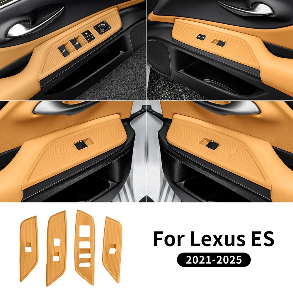 Для Lexus ES ES200 ES250 ES300h ES350 2021-2025 силиконовый автомобильный подъемник двери, Brown LHD