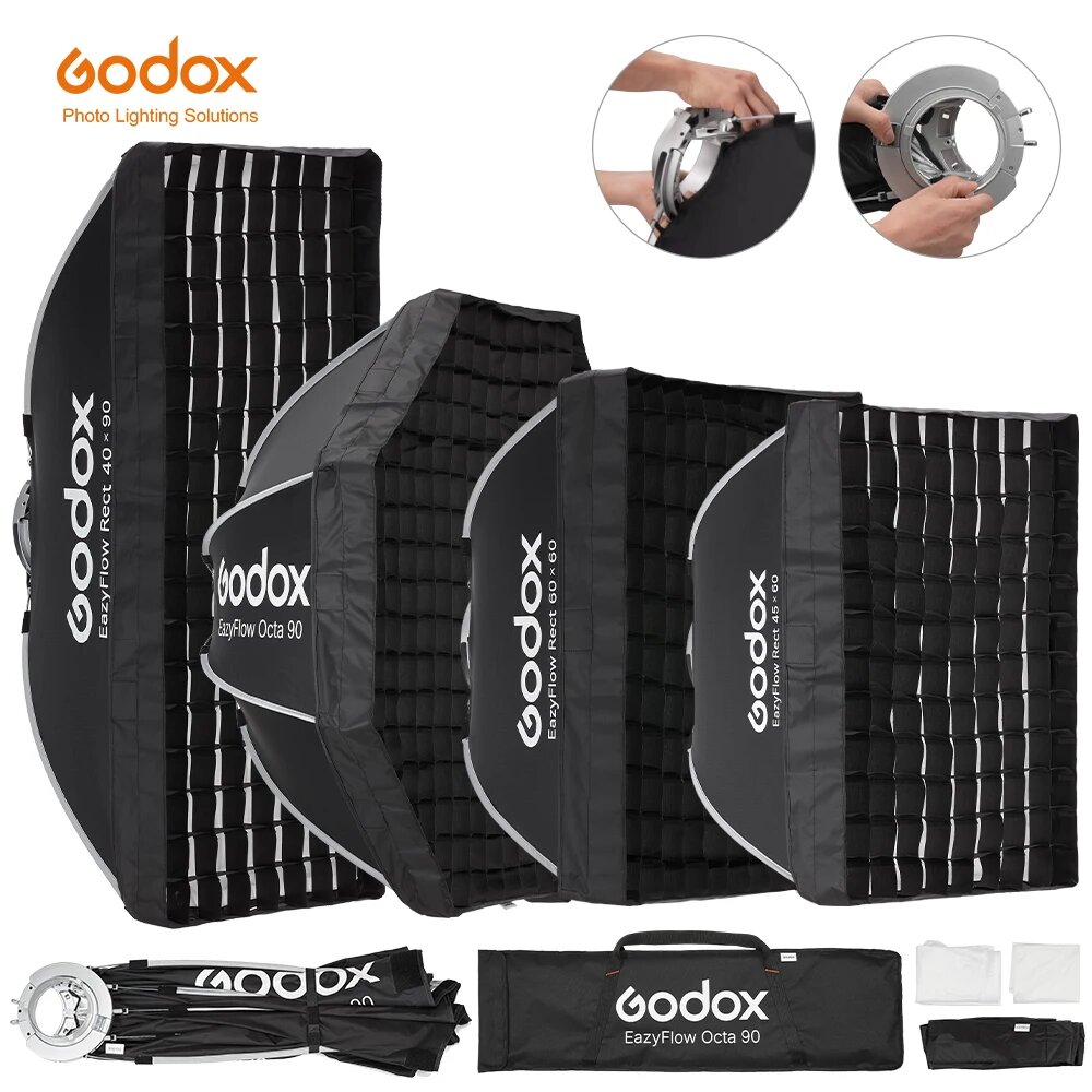 Godox EazyFlow Octa 150 восьмиугольный софтбокс — фото 1