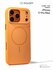 Чехол О'кейси, для iPhone 17 Pro Max, MagSafe, матовый, оранжевый