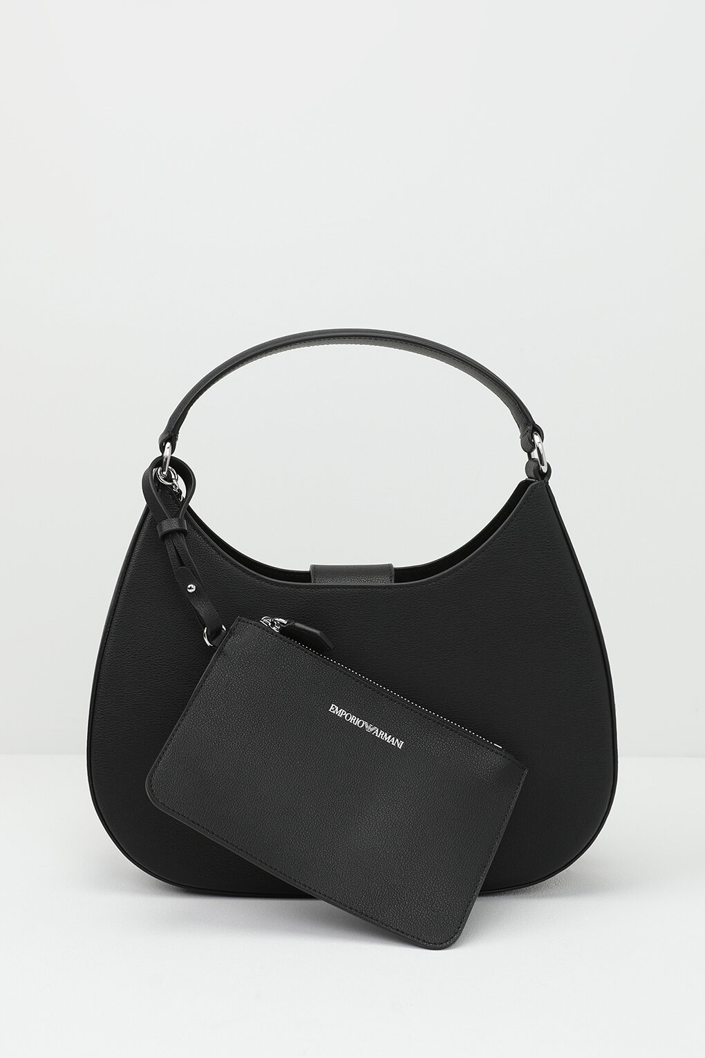 Сумка хобо EMPORIO ARMANI, черный — фото 1