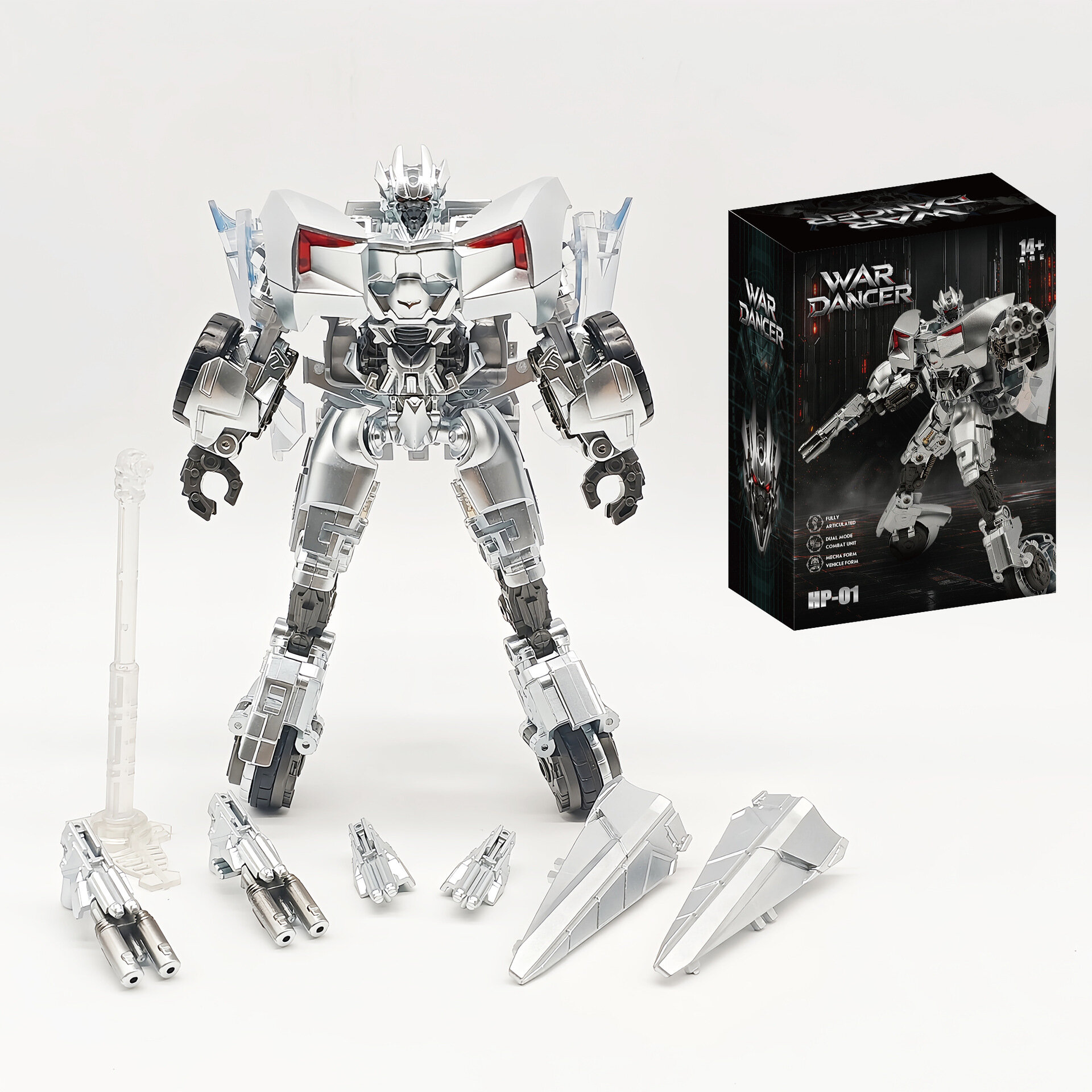 Фигурка-трансформер War Dancer HP-01, коллекционная модель робота