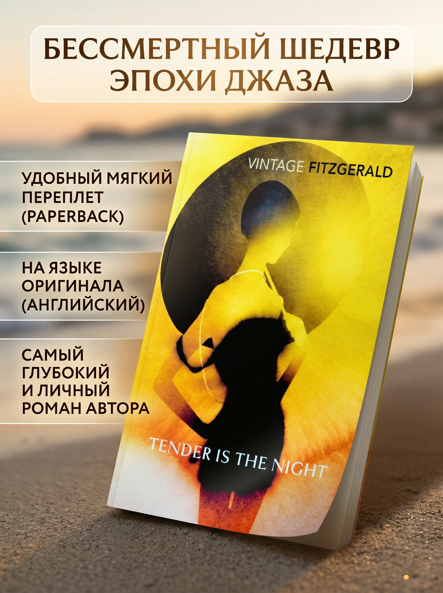 Книга Tender is the Night. Фрэнсис Скотт Фицджеральд. На английском языке, Vintage Classics, Penguin Books, 432 с. — фото 1