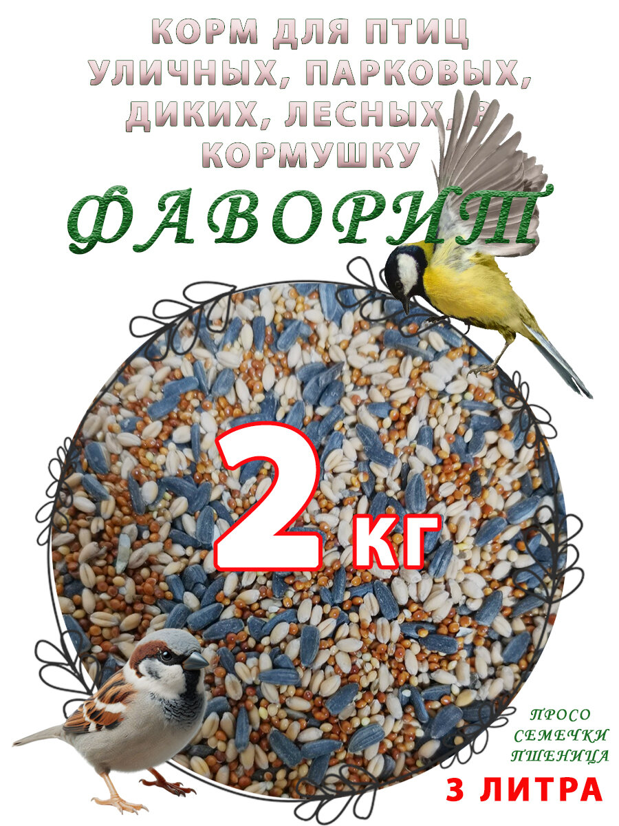 Корм для птиц для кормушки