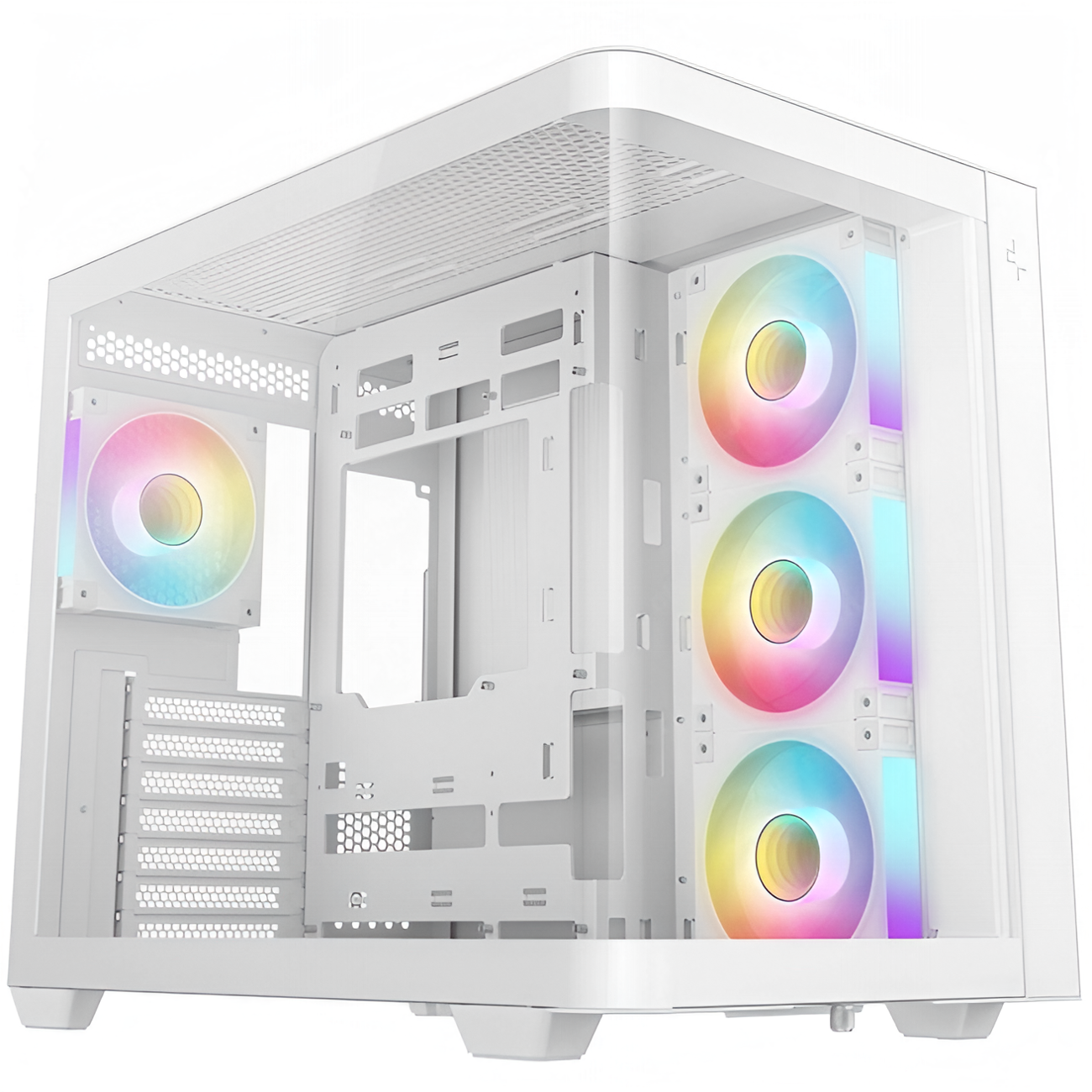 Корпус Midi-Tower DeepCool CG530U 4F WH TG White (R-CG530U-WHAGA4-G)