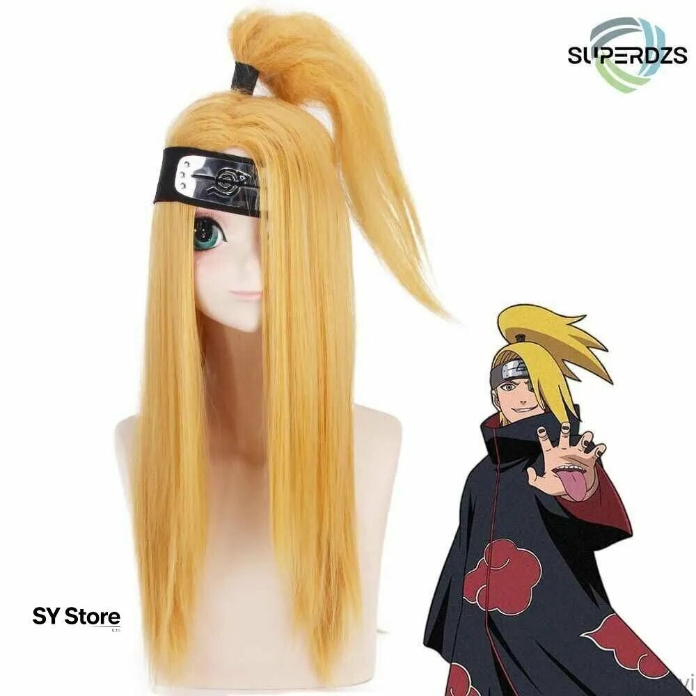 Парик аниме Дейдары/Deidara, аниме Наруто/Naruto косплей ПарикSuperDZS