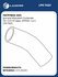 Патрубок охл. для а/м Mitsubishi Outlander (12 ) 2.0i АТ верх. (EPDM, 1 шт.) LUZ...