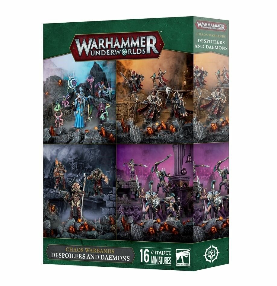Набор миниатюр Games Workshop "Despoilers and Daemons", пластик, 12+, 4 отряда