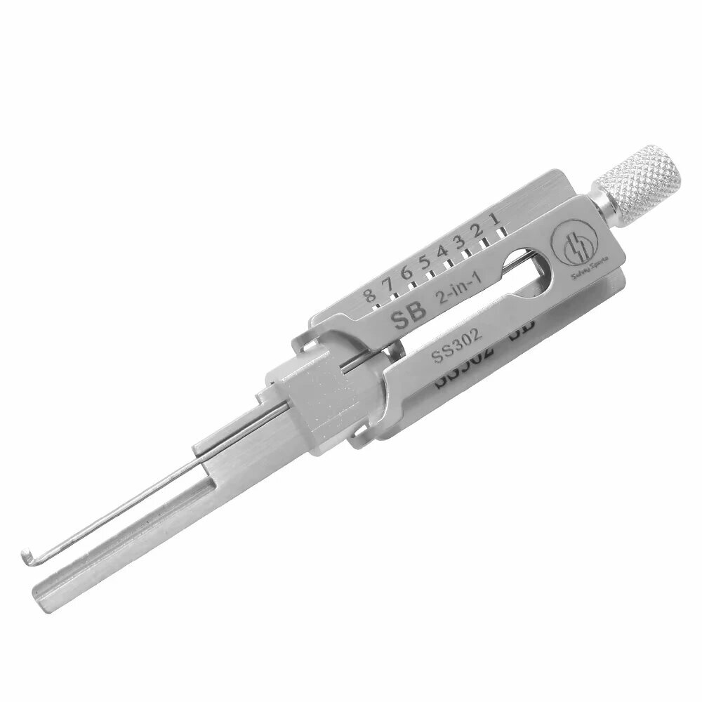 SB LISHI 2 em 1, Ferramenta, жилые профессиональные салфетки воздушной формы Ferramentas de reparo para fechadura