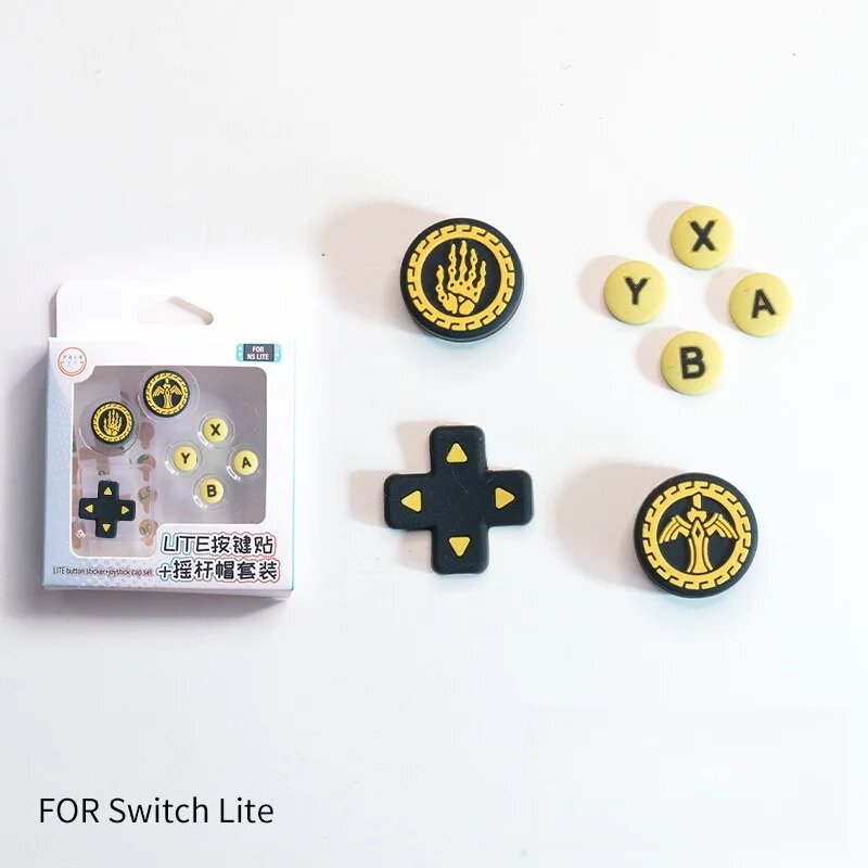 Силиконовые колпачки для кнопок и чехлы для джойстиков для Switch Lite 15