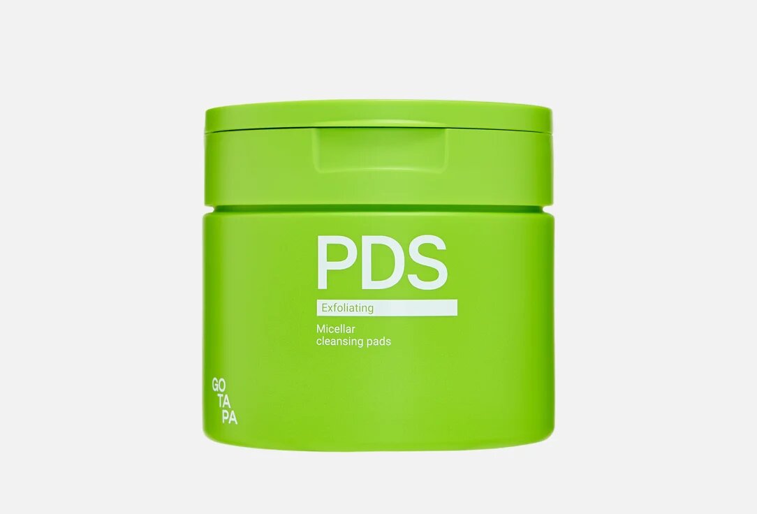 Go Tapa Micellar cleansing PADS очищающие и обновляющие пэды для лица 60 шт