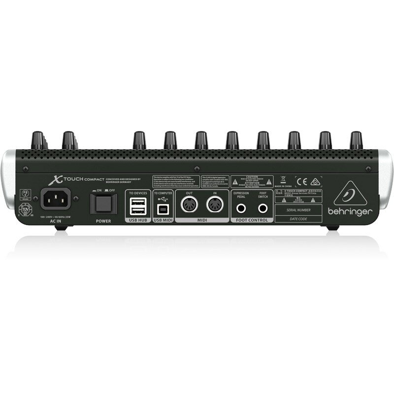 BEHRINGER X-TOUCH COMPACT - универсальный USB контроллер — фото 1