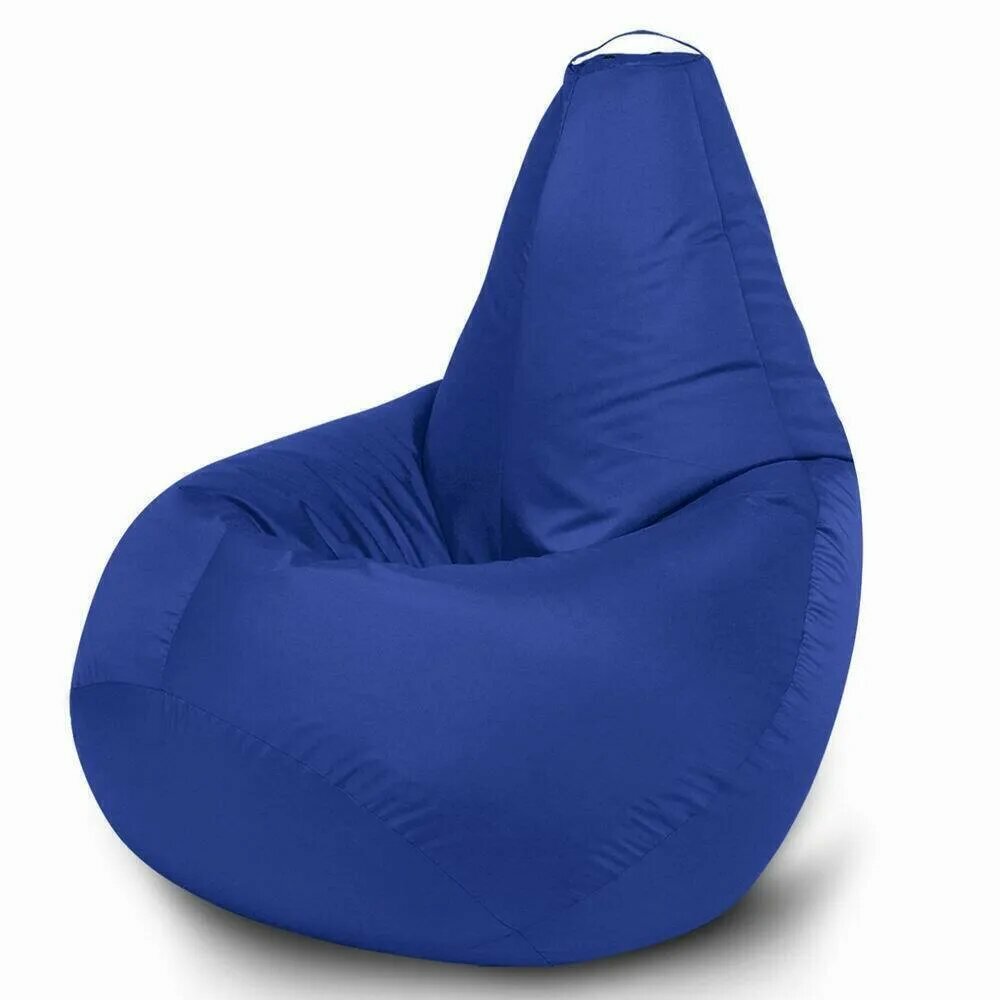 Кресло мешок MyPuff XXXL груша стандарт пуфик комфорт большое бескаркасное кресло, оксфорд василек