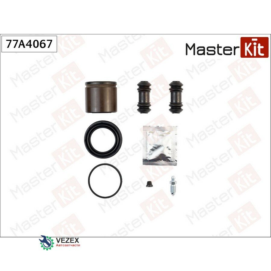 MASTERKIT 77A4067 Ремкомплект тормозного суппорта + поршень KIA SPORTAGE 04-94-08-03 77A4067