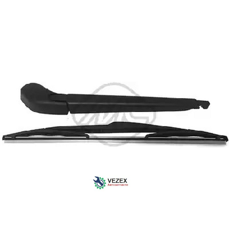 METALCAUCHO 68017 Щетка стеклоочистителя заднего с рычагом frd 07-focus 06-11 350mm
