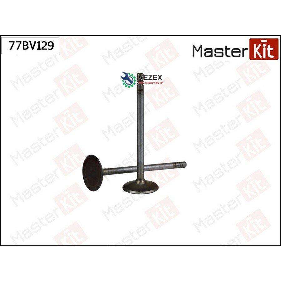 MASTERKIT 77BV129 Клапан впускной 4шт
