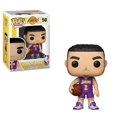 Funko Pop Lonzo Ball Lakers с коробкой, Цвет: 50