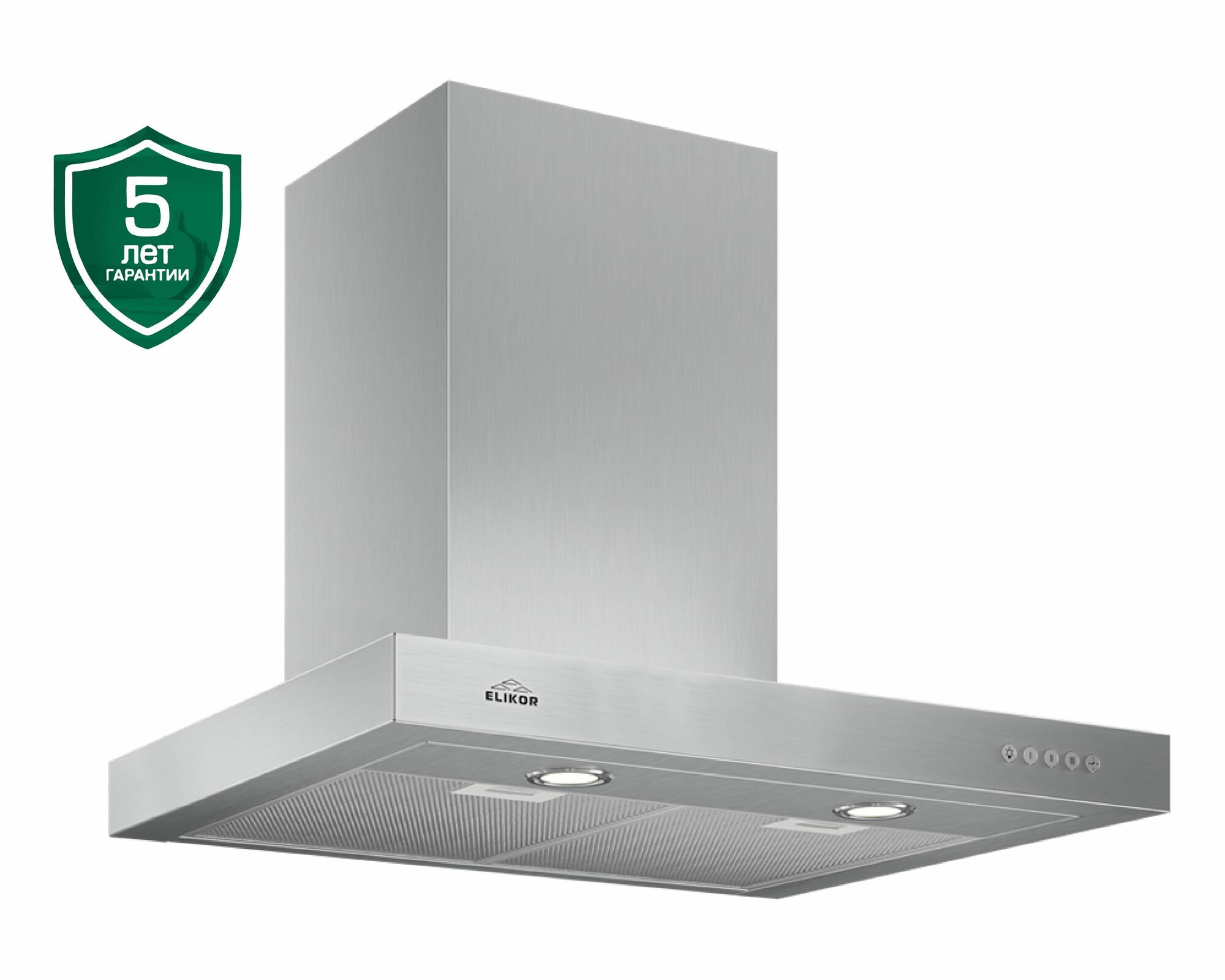 Elikor Опал 60Н-650-Э3Д 60 см Вытяжка кухонная, 650 куб. м, серебряная
