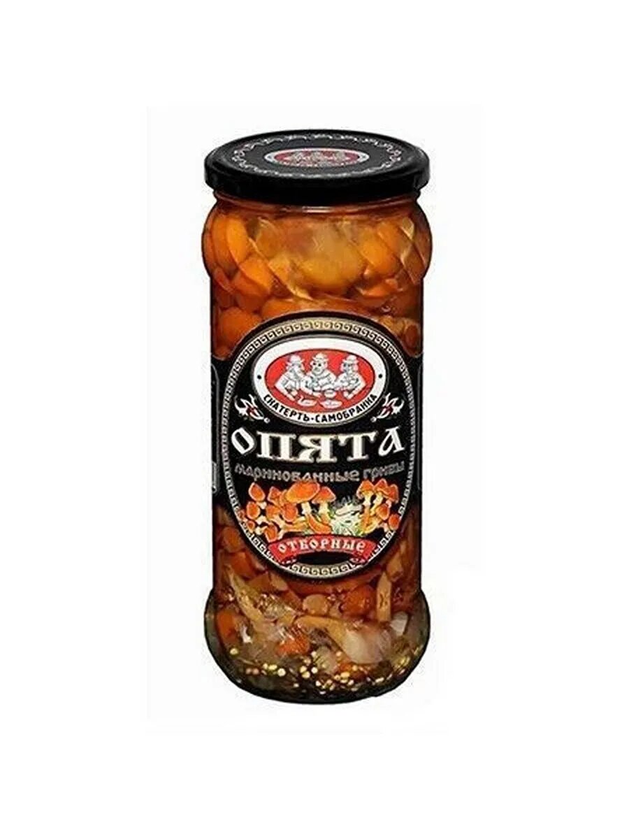 Скатерть Самобранка Опята маринованные отборные, 580 мл