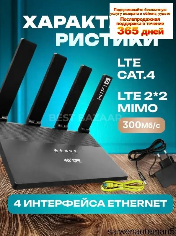Роутер Wi-fi от сим-карты — фото 1
