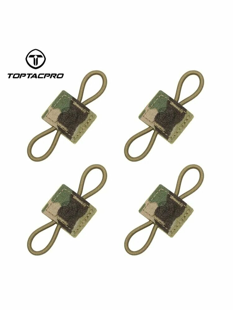 TOPTACPRO Тактическая Эластичный Держатель 4шт 8901, Цвет: MC