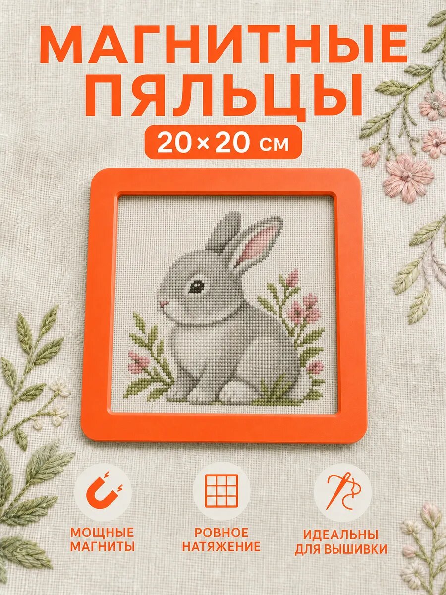 Магнитные пяльцы 20х20