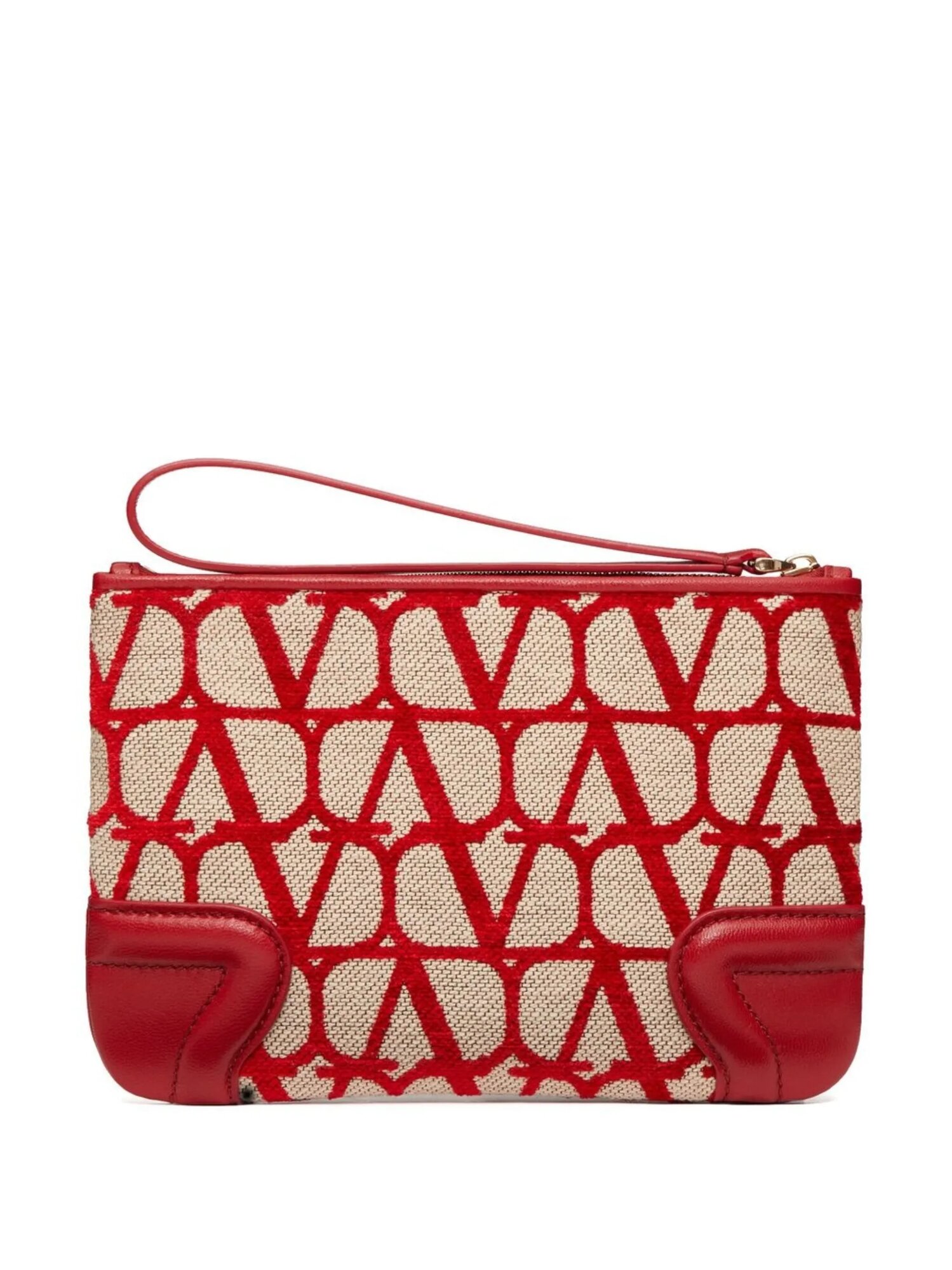 Сумка Valentino Toile Iconographe, red — фото 1
