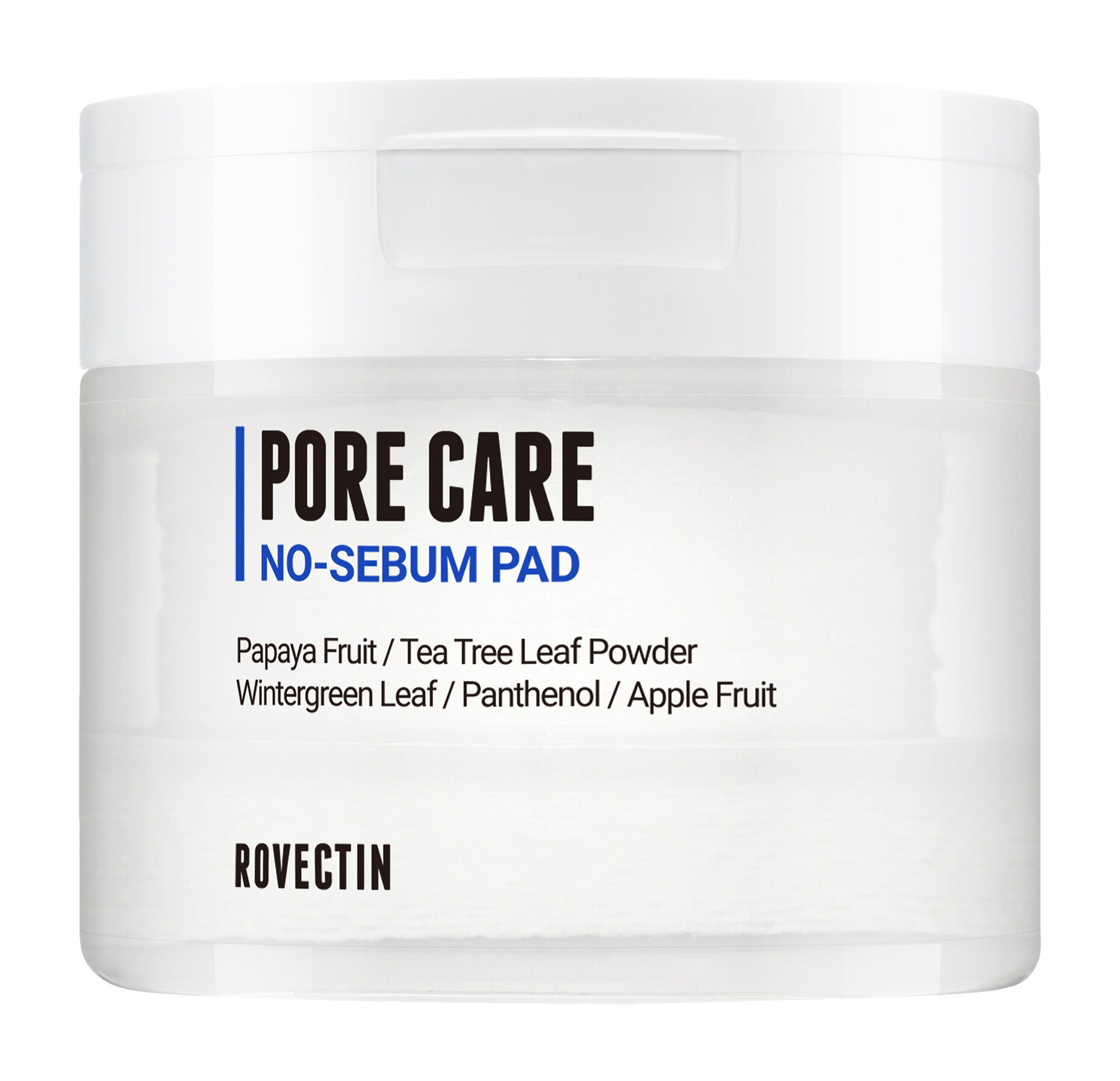 ROVECTIN Тонер-пэды для лица для очищения пор, 60 шт.