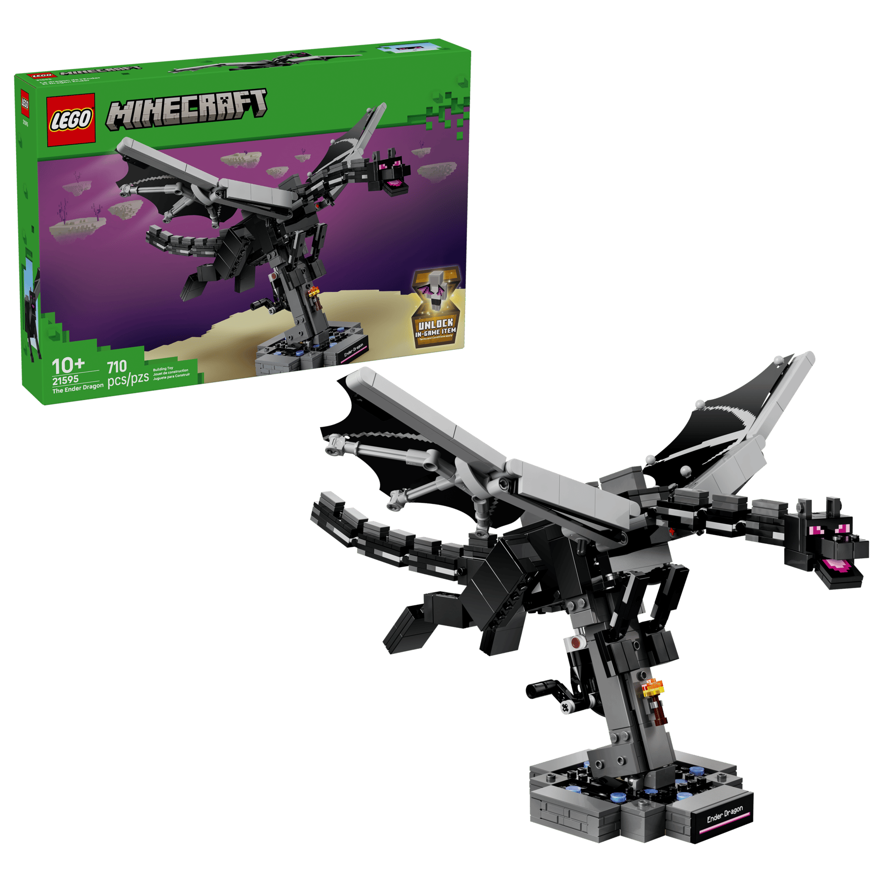 Конструктор LEGO Minecraft 21595 The Ender Dragon Дракон Края
