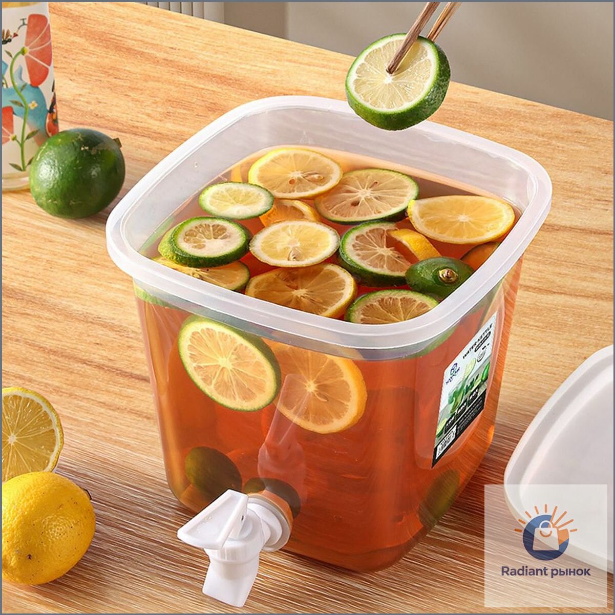 Диспенсер для воды square 3.5L — фото 1