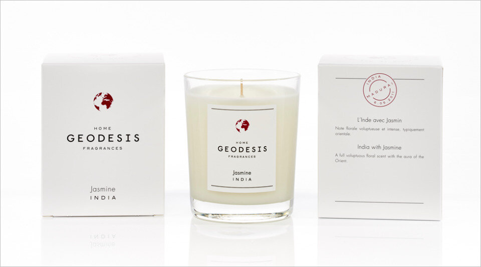 Свеча ароматическая Geodesis Jasmin