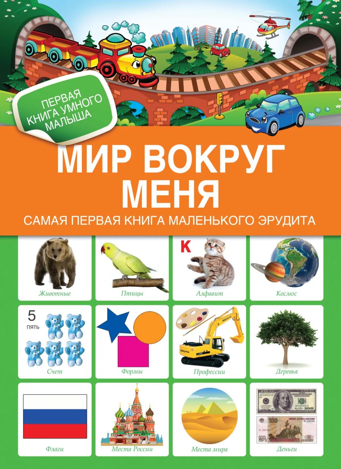 Мир вокруг меня. Самая первая книга маленького эрудита [Цифровая книга]