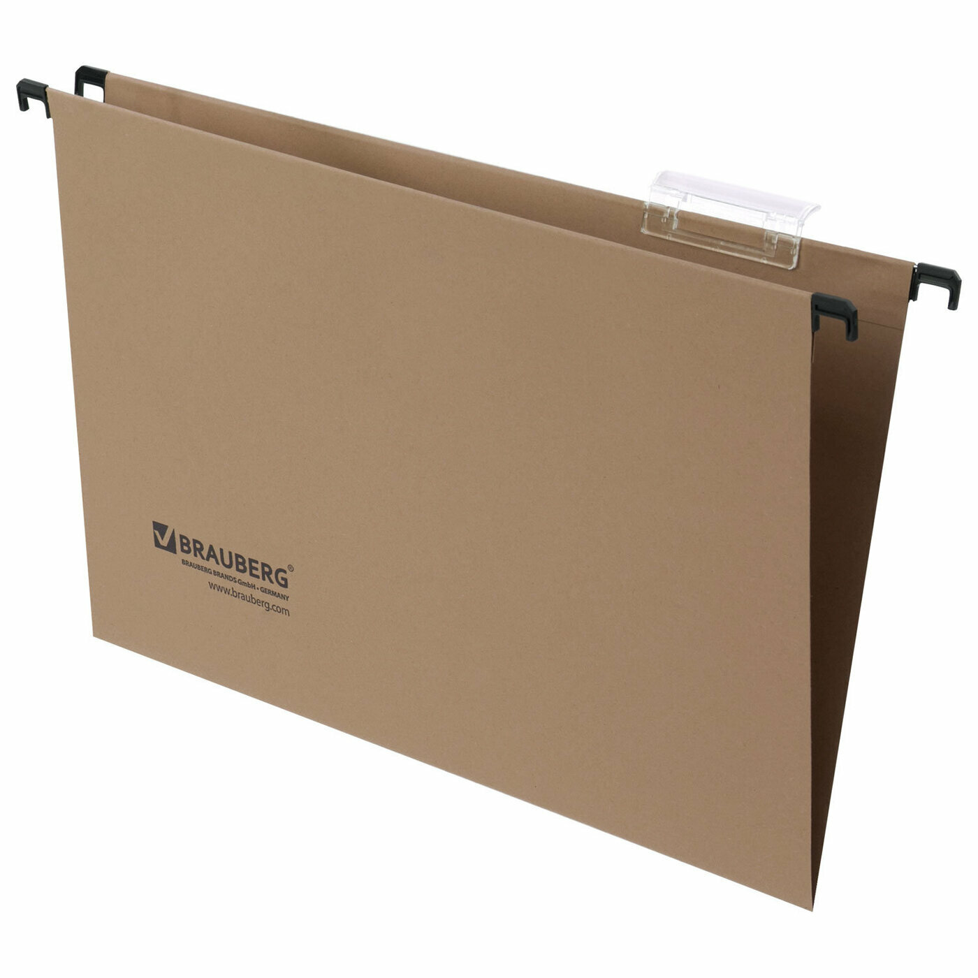 Подвесные папки Brauberg А4/Foolscap (406х245 мм), до 80 листов, 10 шт, картон (231787)