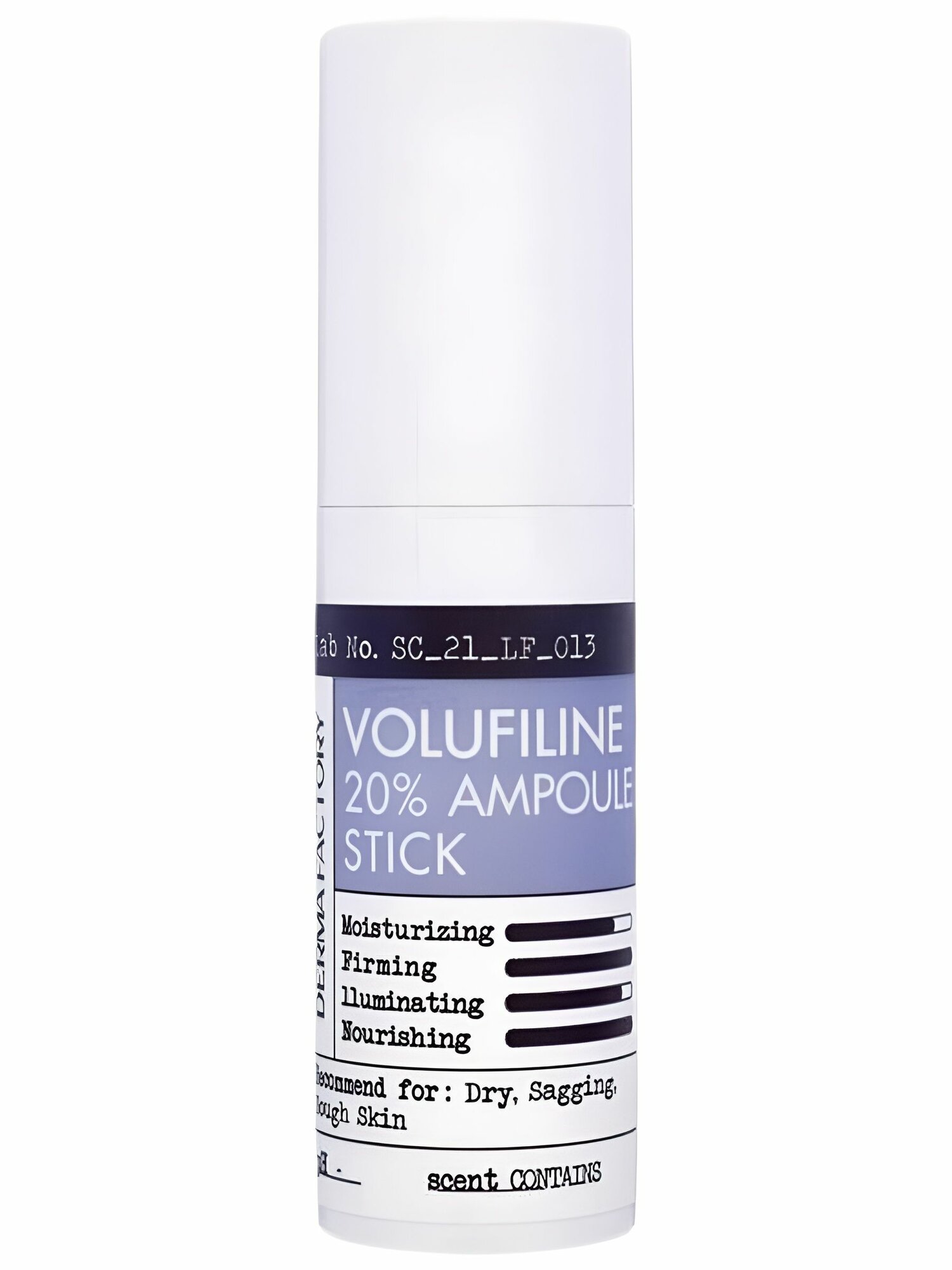 Derma Factory Сыворотка-стик с волюфилином подтягивающая VOLUFILINE 20% AMPOULE STICK 10мл