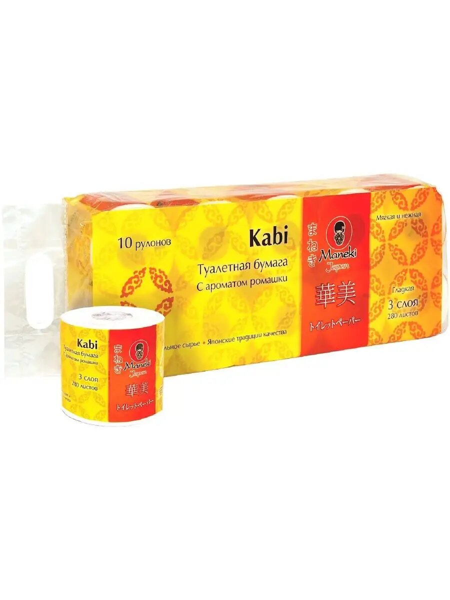Туалетная бумага Kabi Ромашка